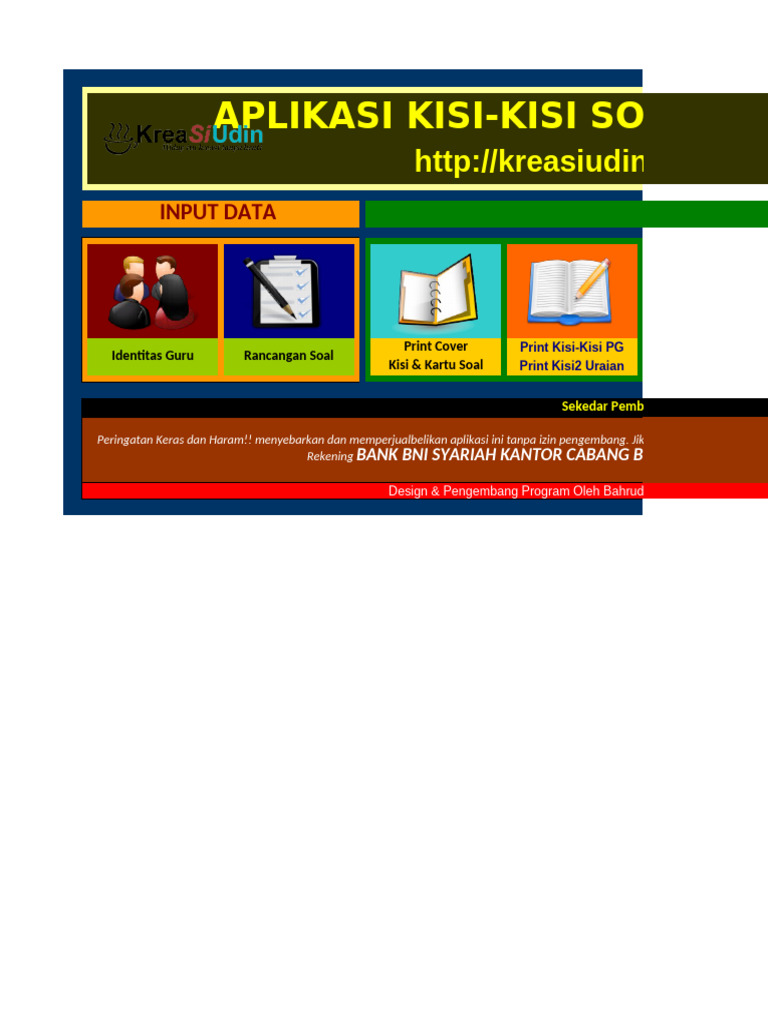 Kisi Soal Dan Kartu Soal Geografi Kelas X | PDF