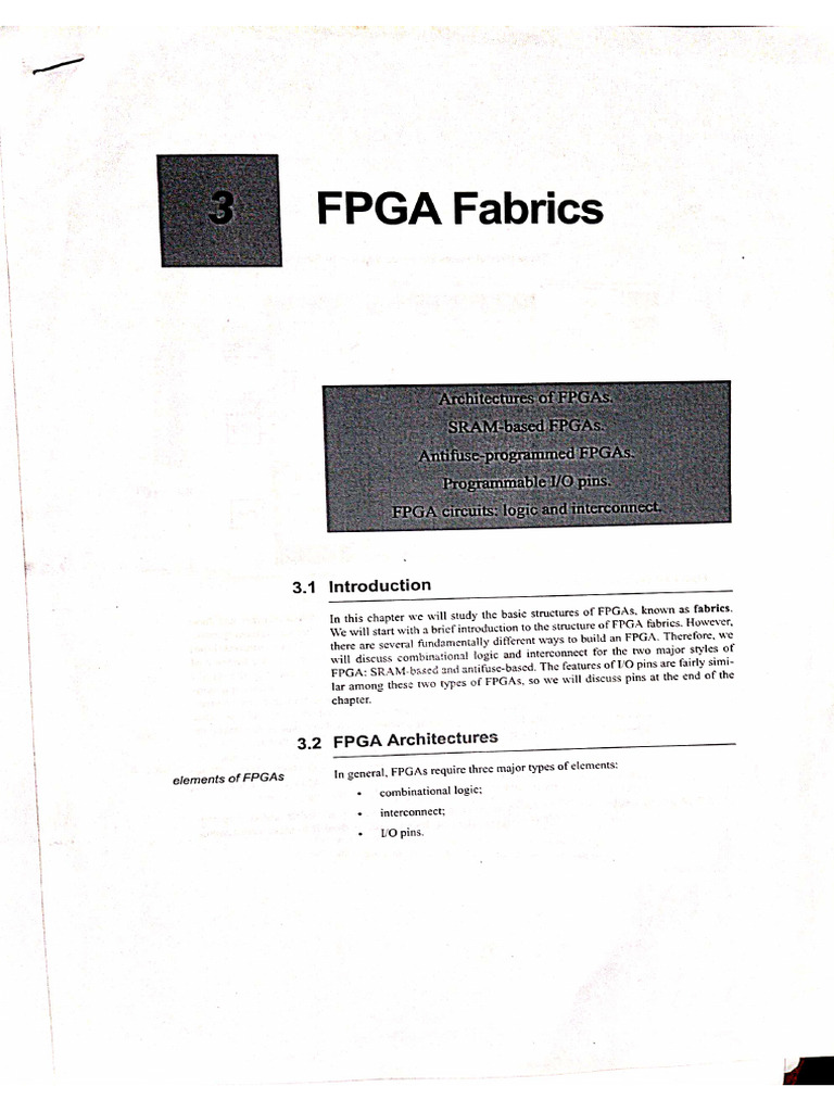 FPGA Fabrics | PDF
