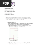 Tutorial Denah Atap dengan AutoCAD | PDF