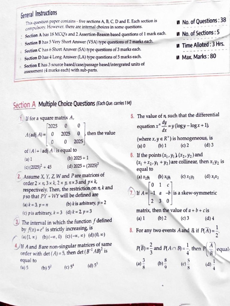 Sample Paper | PDF