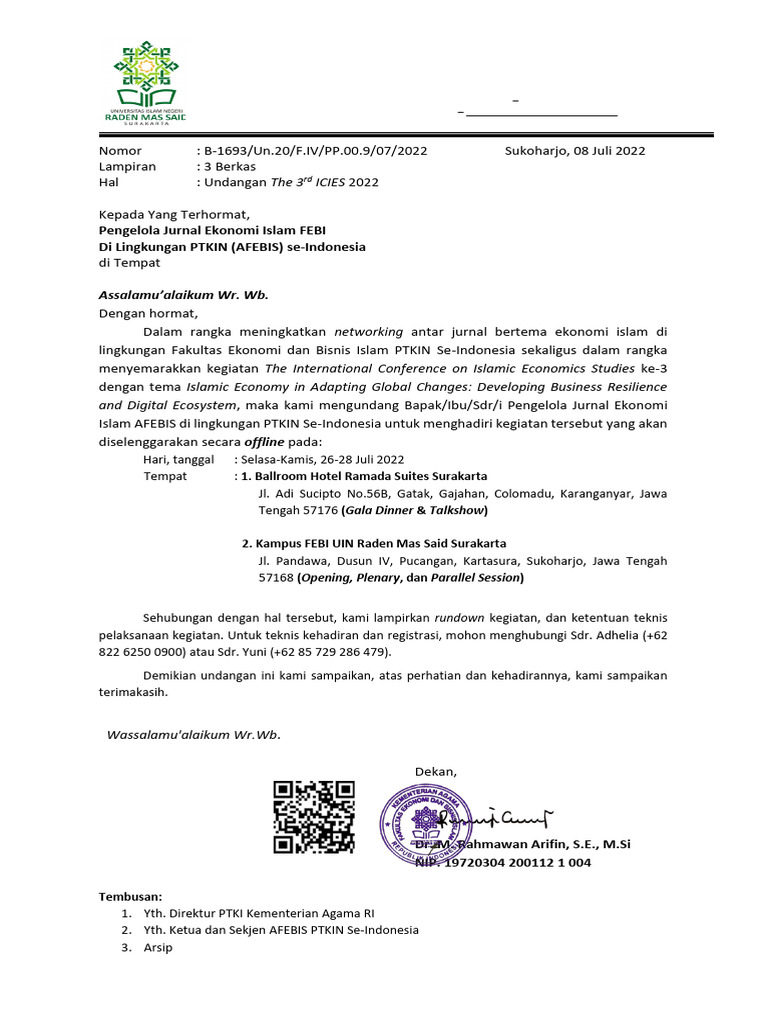 1693 - Undangan Pengelola Jurnal AFEBIS fix | PDF