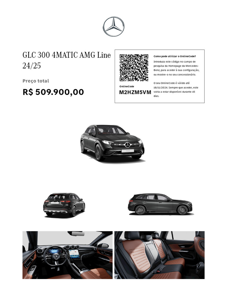 Glc 300 4matic Amg Line 24 25 m2hzm5vm | PDF