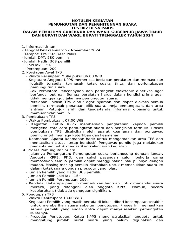 7 Notulen Kpps Tps 2 | PDF