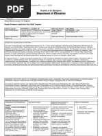 IDP Sample | PDF | Teachers | Learning