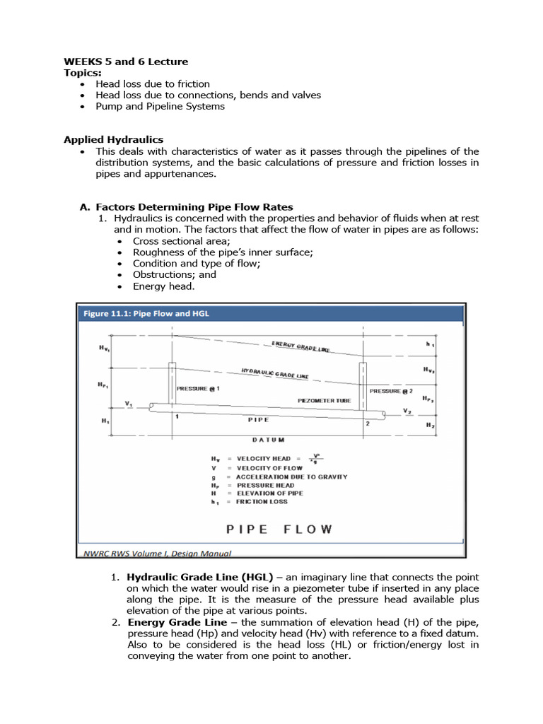 lecture | PDF | Pump | Mechanical Engineering