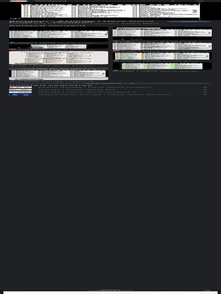 Things I Have Done Project - Google Search | PDF