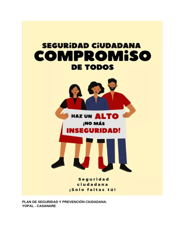 Seguridad y Prevención en Yopal | PDF | Valores | Riesgo