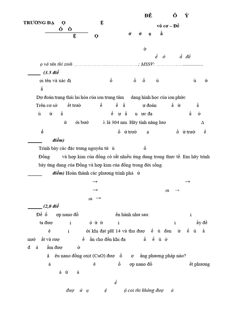 Đề 1 _ HVC HKI 2022-2023 | PDF