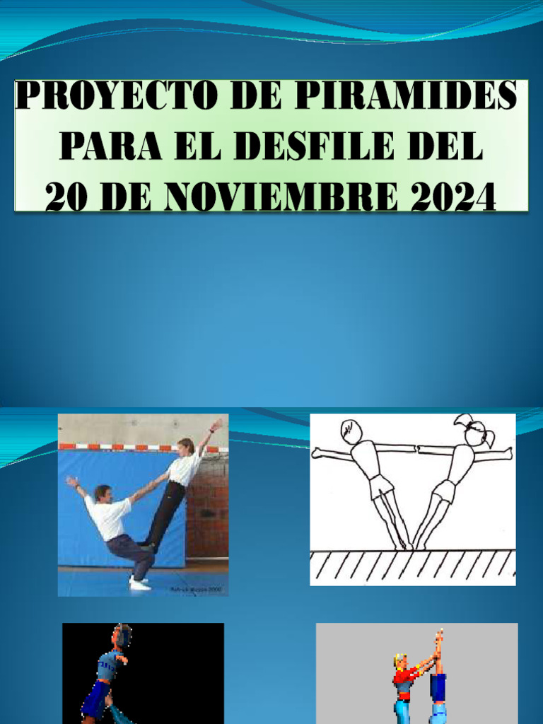 Proyecto de Piramides para El Desfile Del 20 de Noviembre Carlos | PDF