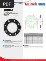 Catálogo de Bridas DIN-2633 PN-16 | PDF | Materiales | Procesos ...