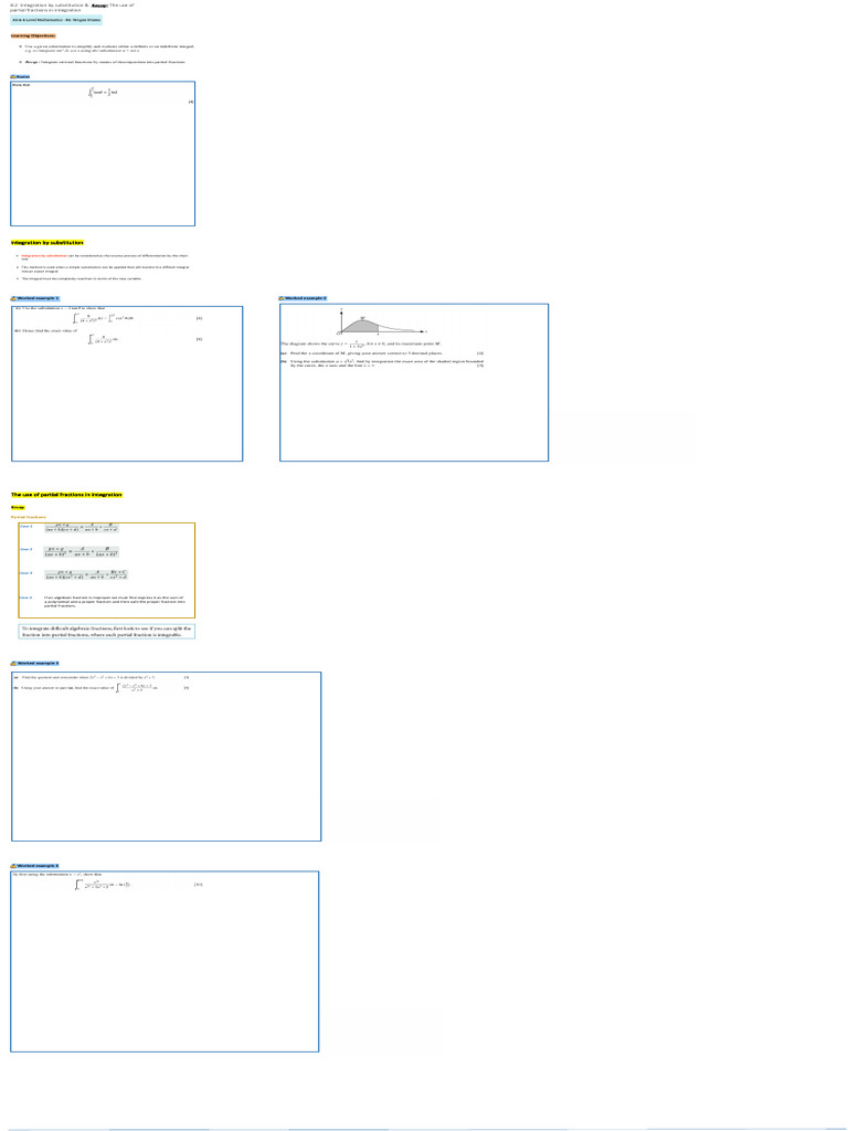 Integration Techniques Guide | PDF