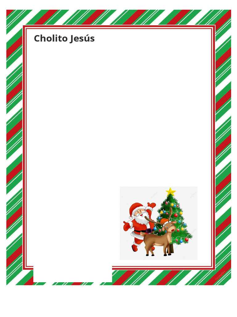 Letra de Cholito Jesús | PDF