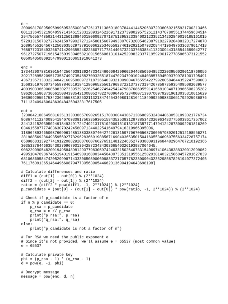 Rsa Pdf Computer Programming Computer Science 4894