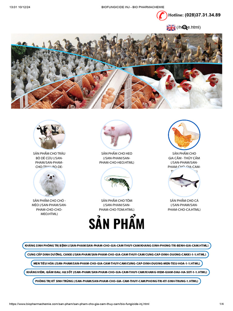 Biofungicide Inj - Bio Pharmachemie | PDF