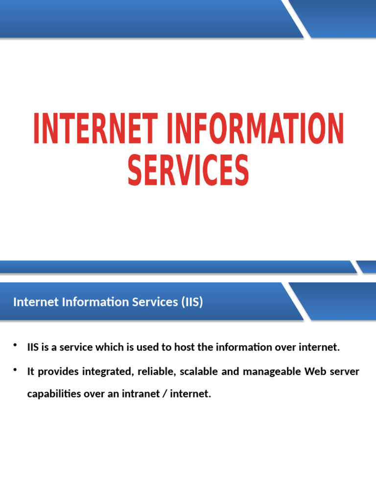 Day-16 IIS | PDF | File Transfer Protocol | World Wide Web