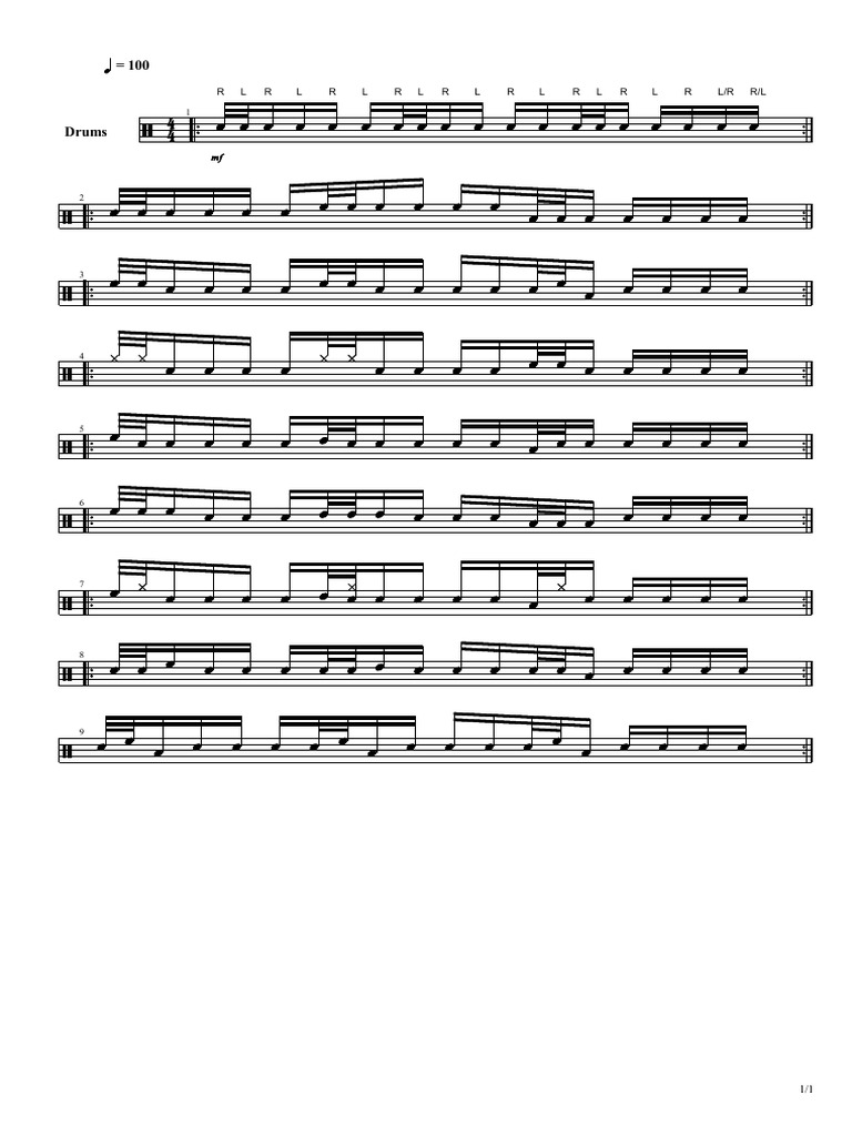 Double Note Single Group 5 PDF