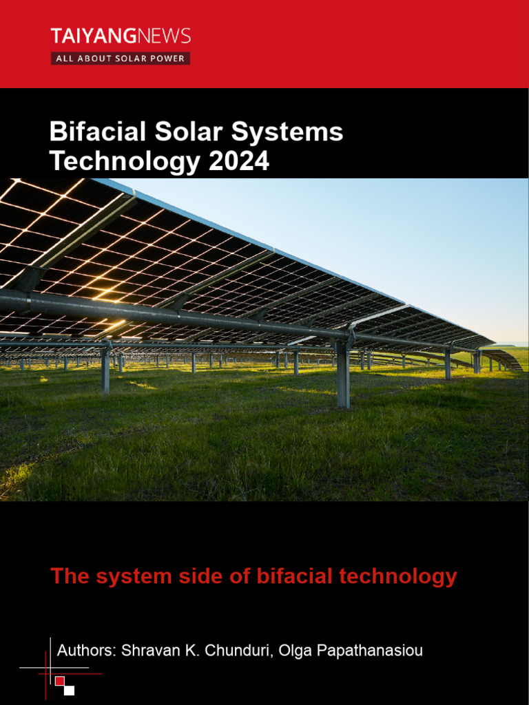 TaiyangNews Report Bifacial Solar Systems Technology 1724797019 | PDF ...