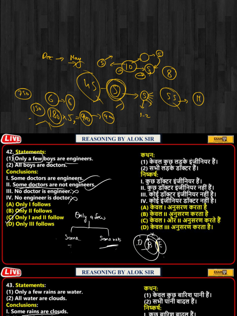 Alok Sir 28 Nov Reas SSC 26 27 | PDF