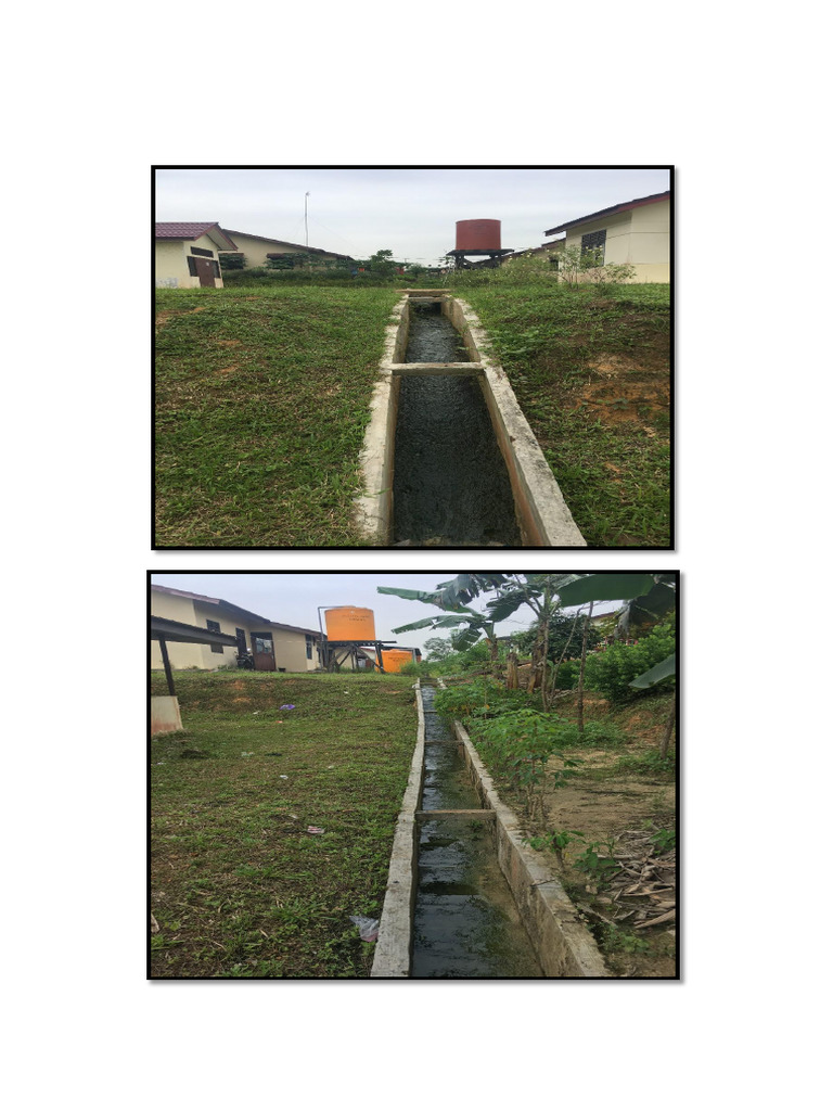 Foto Kondisi Drainase Di Lingkungan Sekitar Sekolah | PDF