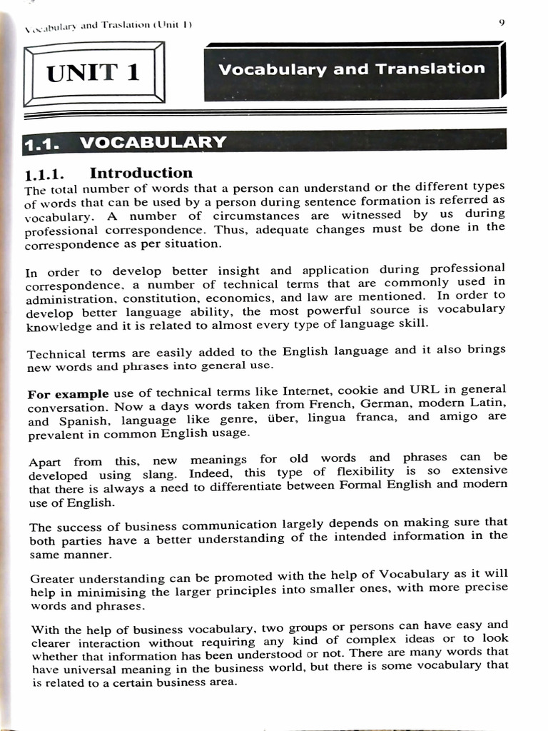 English | PDF | Word | Vocabulary