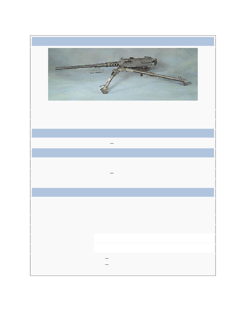 M-2-Machine-Gun | PDF | Military Science | Ballistics