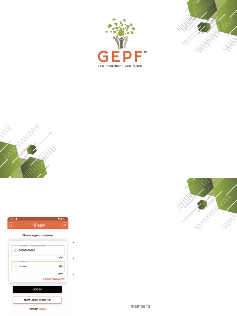 GEPF Two-Pot Claims Withdrawal Process Self-Service - 21 August 2024 ...