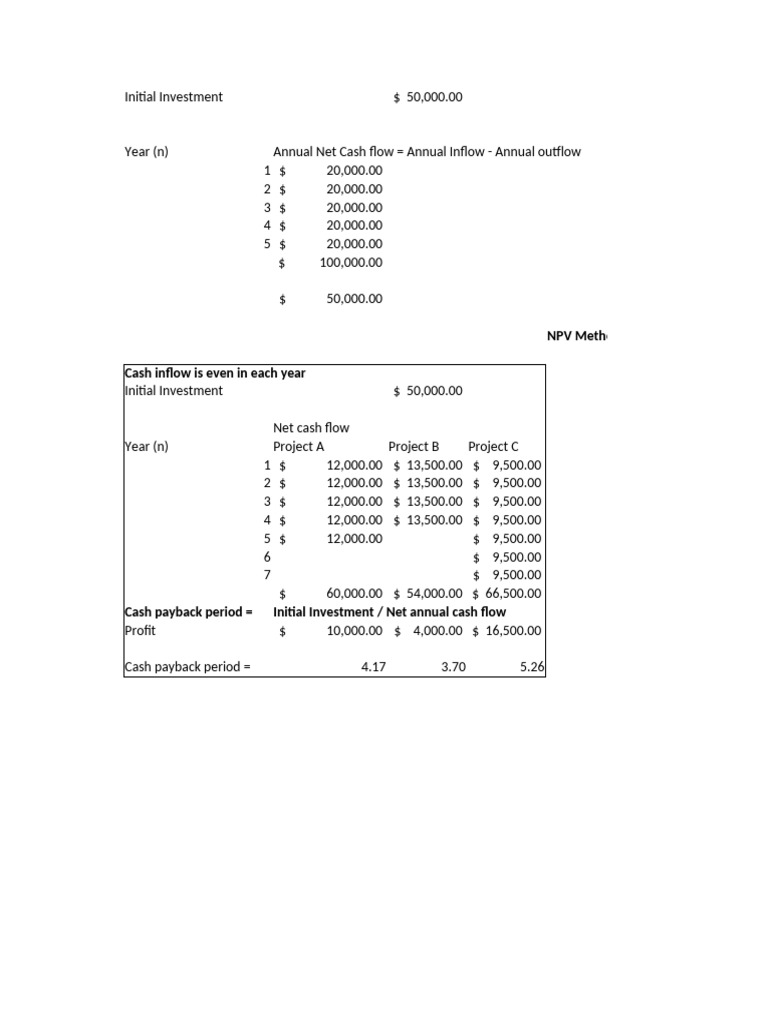 Investment Profitability Analysis | PDF | Net Present Value | Financial Economics