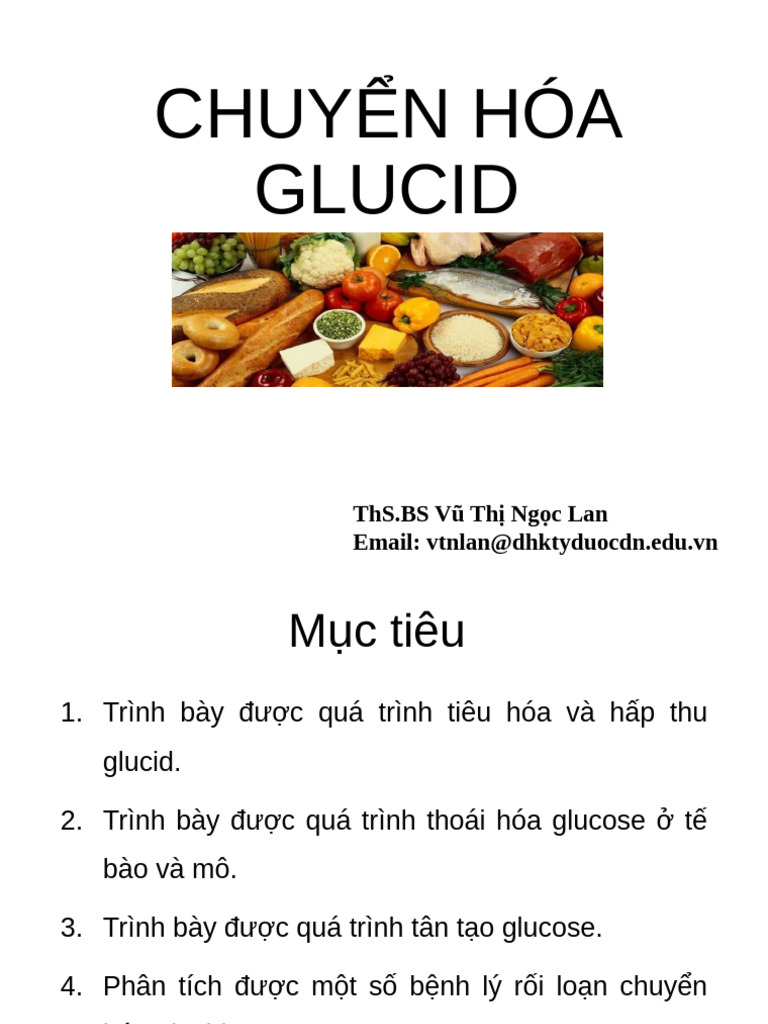 3. CHUYỂN HÓA GLUCID | PDF
