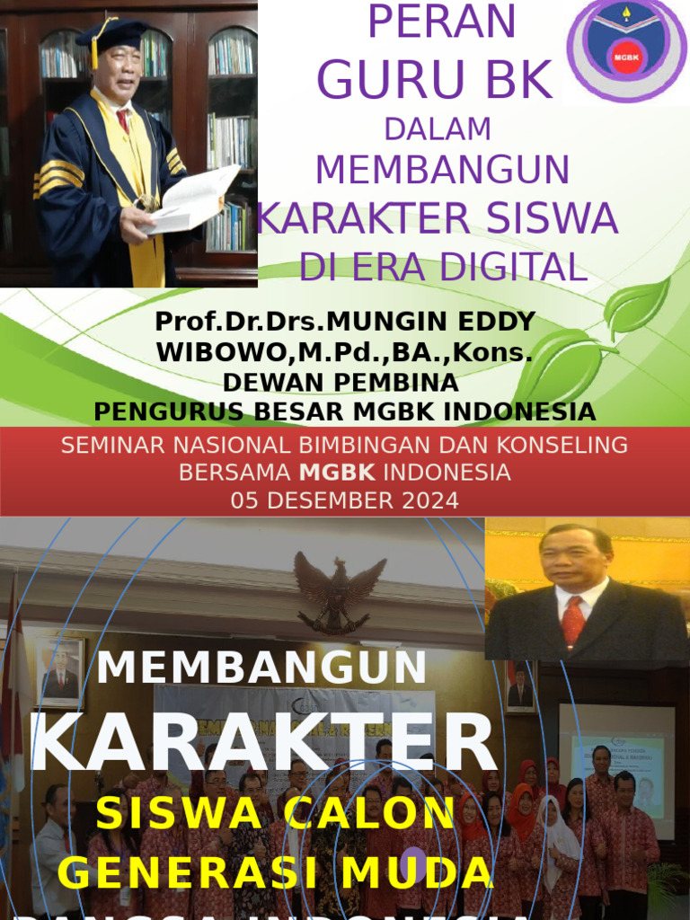 Peran Guru BK dalam Karakter Siswa | PDF