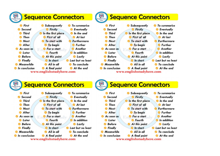 sequence connectors | PDF