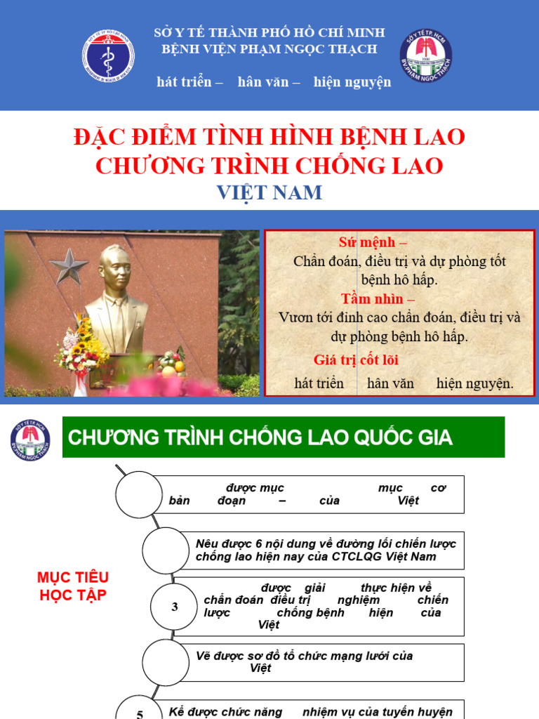 Dich Te Lao-Chuong Trinh Chong Lao Viet Nam - Bai Giang DH-NTT 2024 | PDF