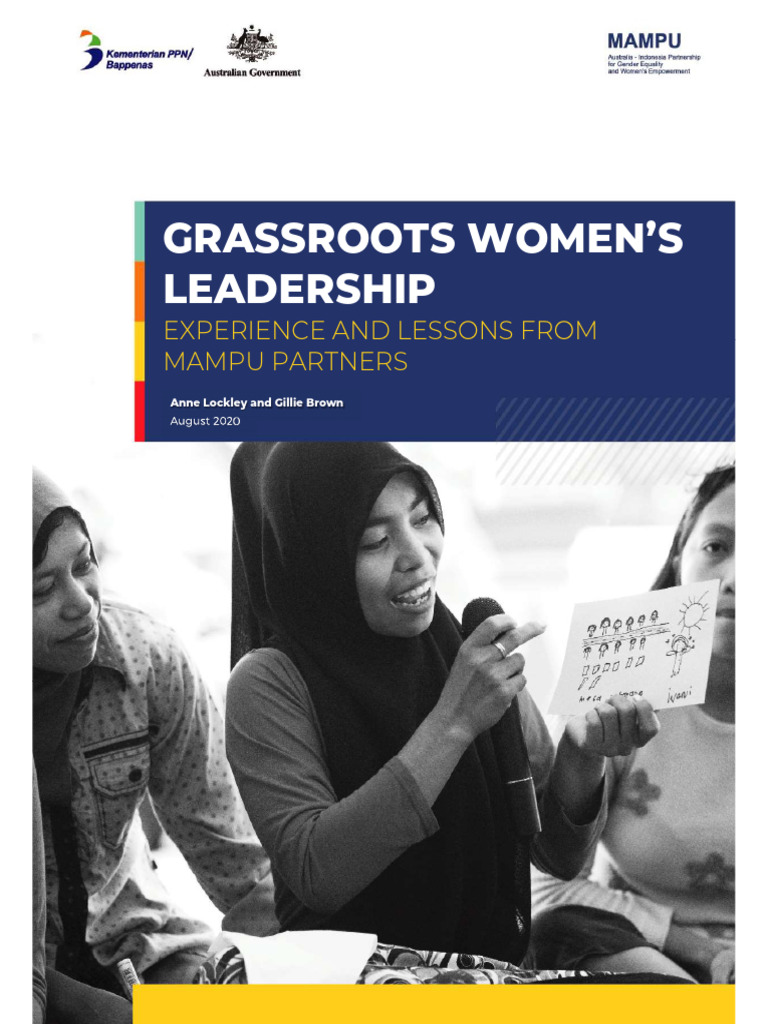 MAMPU Grassroots Womens Leadership | PDF | Leadership | Gender Equality