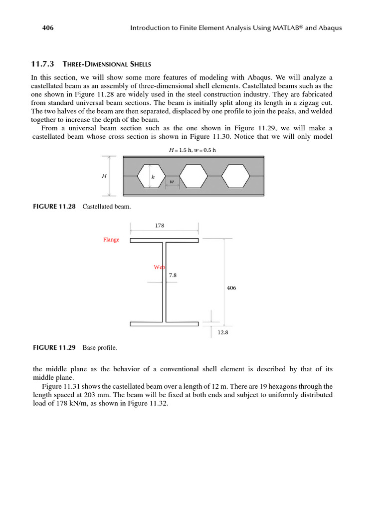 EMEC 405 F24 Tutorial 7 - 3D Shells | PDF | Beam (Structure) | Extrusion