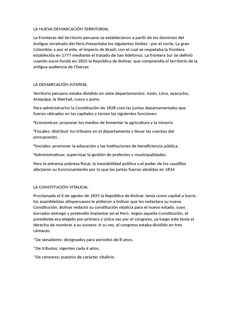 La Nueva Demarcación Territorial | PDF | Perú | Comunidad andina
