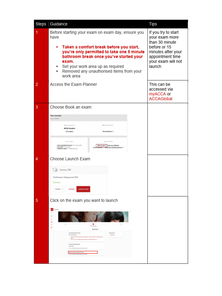 Step by Step Guide to Launch Your Remote Session CBE | PDF | Identity Document | Software