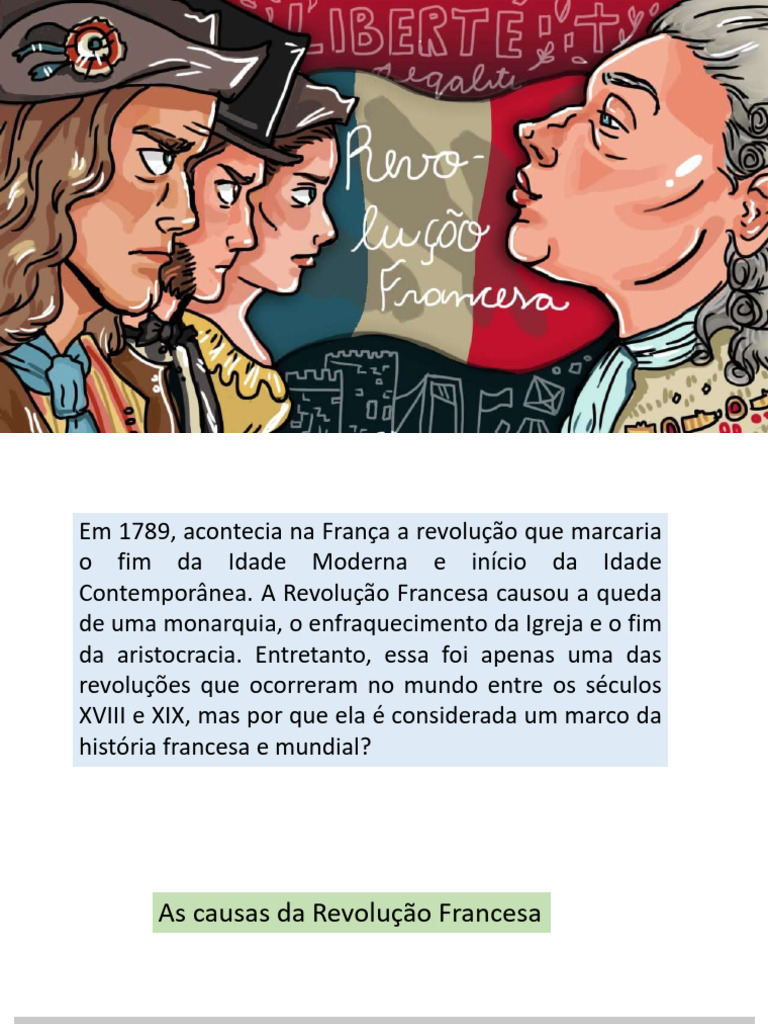 Causas e Impactos da Revolução Francesa | PDF | Revolução Francesa | França