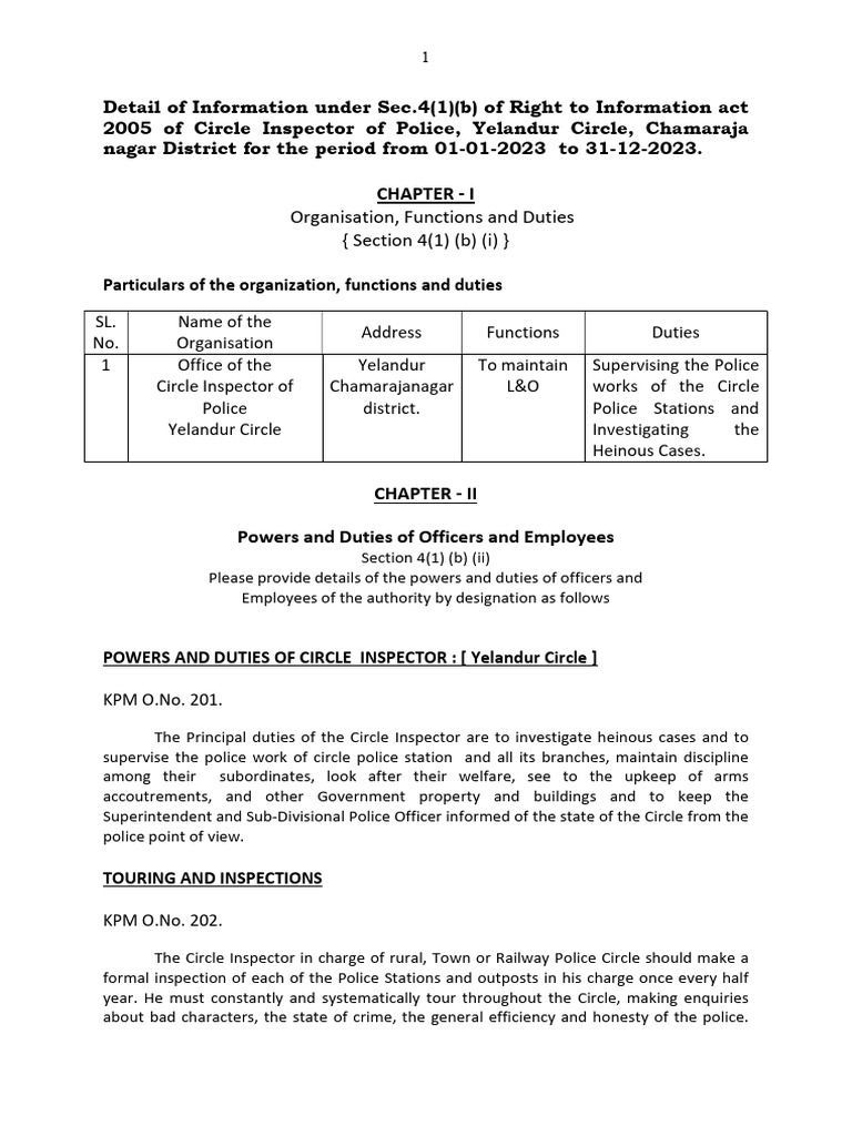 CPC Notes | PDF | Inspector | Police