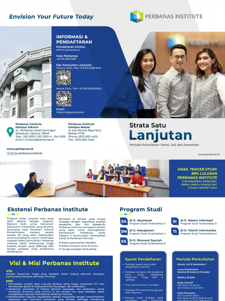 Brosur Program Kelas Lanjutan 2024 | PDF