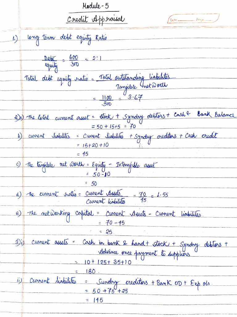 Credit Appraisal | PDF