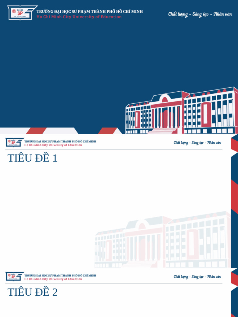 Hcmue PPT Template | PDF
