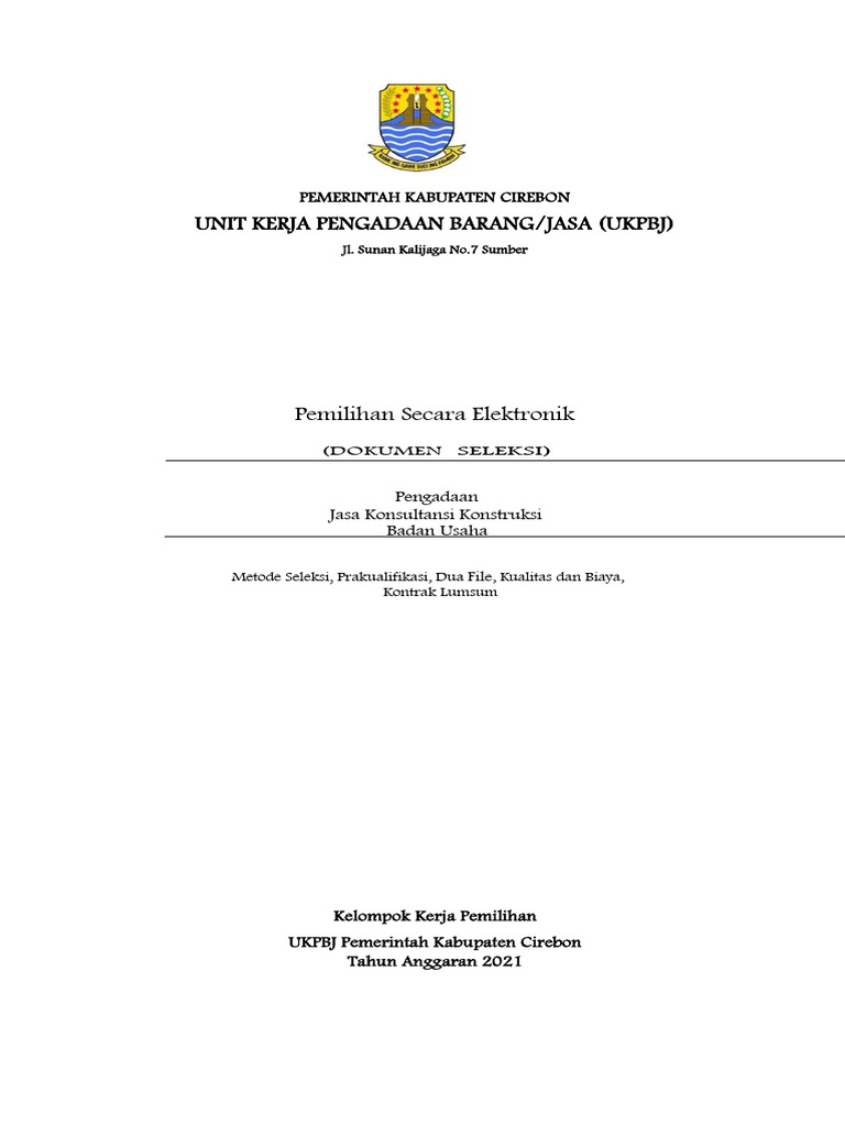 Dok. Seleksi RTK Disnaker | PDF