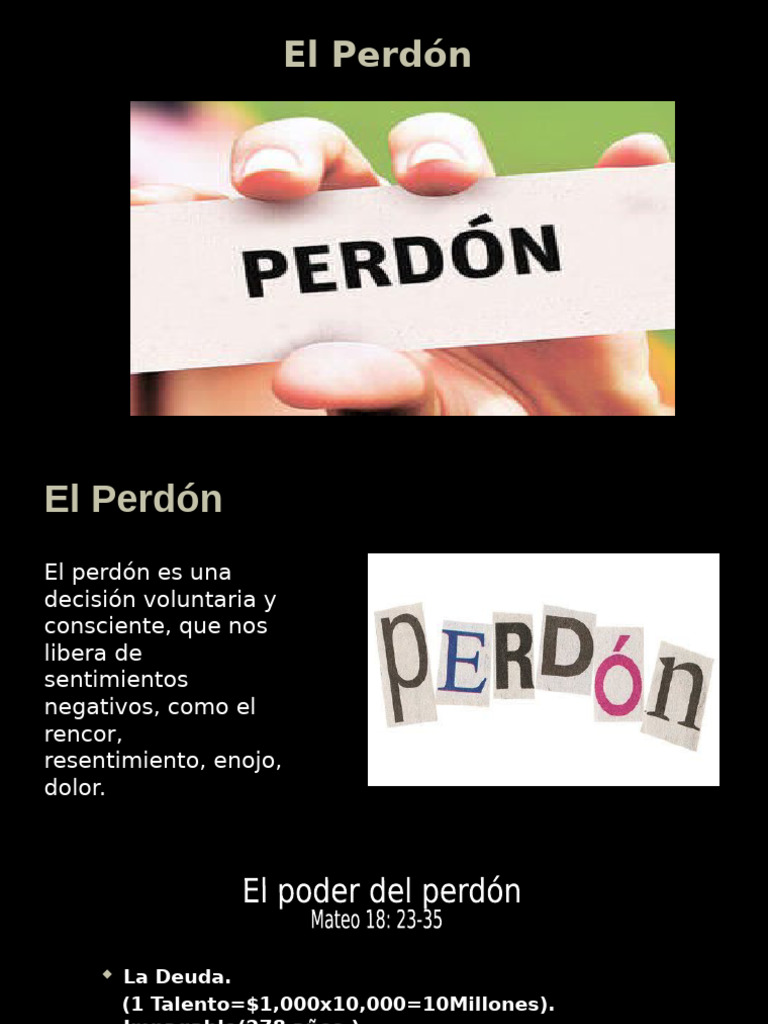 El Poder Del Perdon | PDF | Perdón | Psicología Social