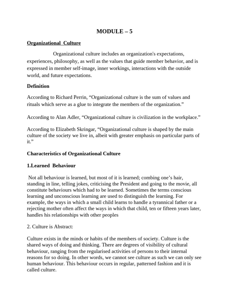 MODULE 5 OB | PDF | Organization Development | Change Management