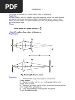PHYSICS Practical Experiment Cbse Class 12 | PDF | Cartesian Coordinate ...