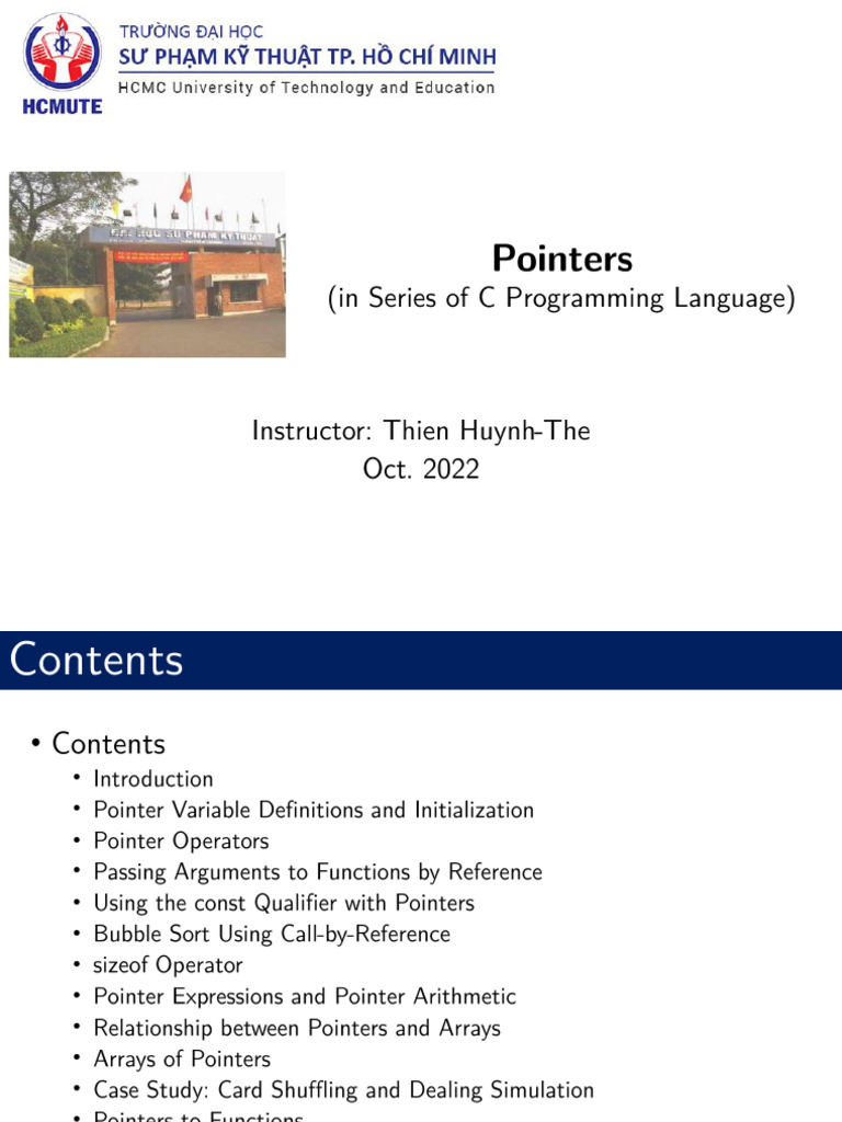 Lecture-07-Pointers | PDF