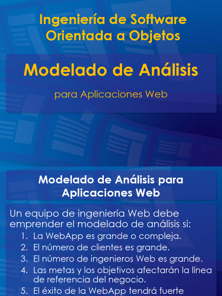 ISOO 05 Ingenieria_Web Parte 2 | PDF | Caso de uso | Aplicación web