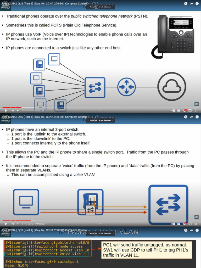 Ccna Qos (Part 1) Day 46 | PDF Ccna Qos (Part 1) Day 46 | PDF