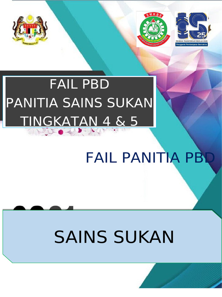 Cover PBD Sains Sukan | PDF