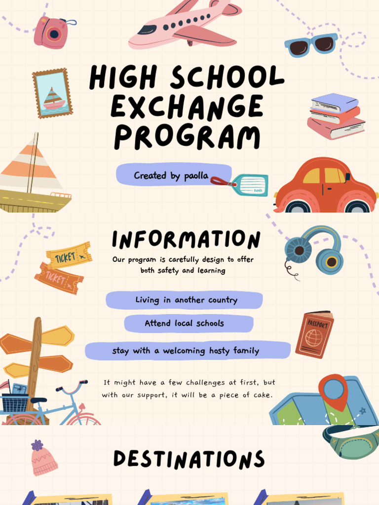 High School Exchange Program PDF | PDF