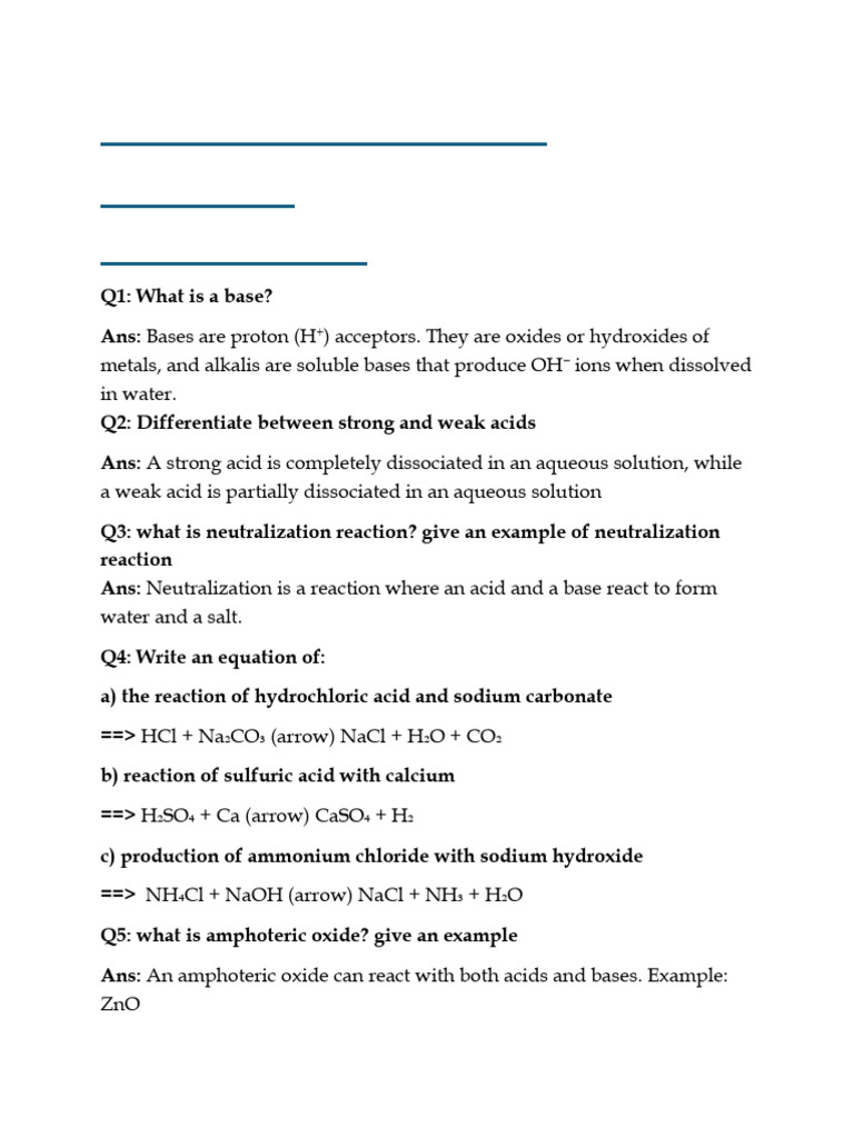 Chem Assignment | PDF